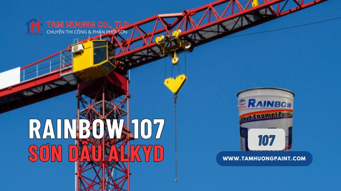 Sơn Dầu Rainbow 107 Giá Tốt 1️⃣ Quận Tân Phú