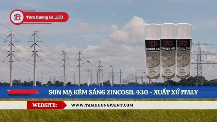 Zincosil 430 | Sơn Mạ Kẽm Sáng Nhập Khẩu Từ Ý