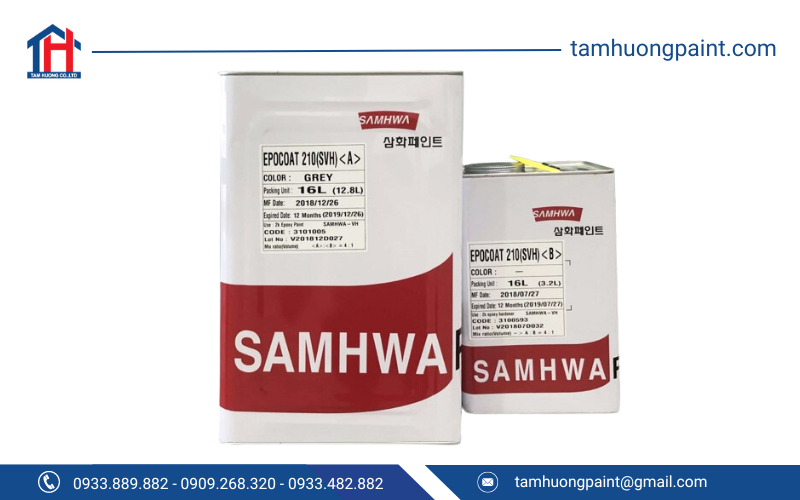 Bảng Màu Sơn Epoxy Samhwa | Nhà Phân Phối Sơn Samhwa TPHCM