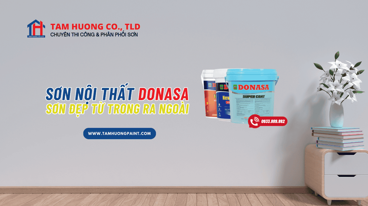 Sơn Nội Thất DONASA | Sơn Nước Trong Nhà Giá Đẹp